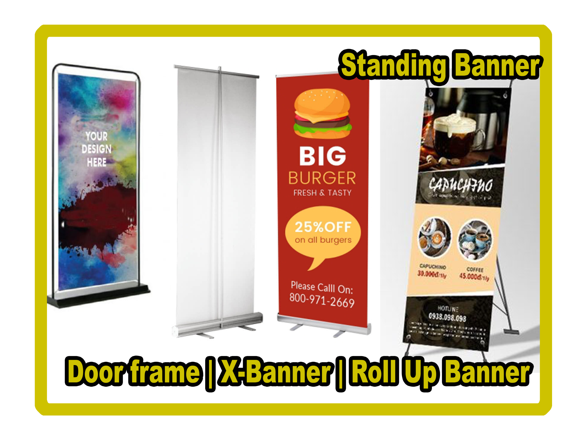 jasa percetakan standing banner - Jasa Digital Printing Express